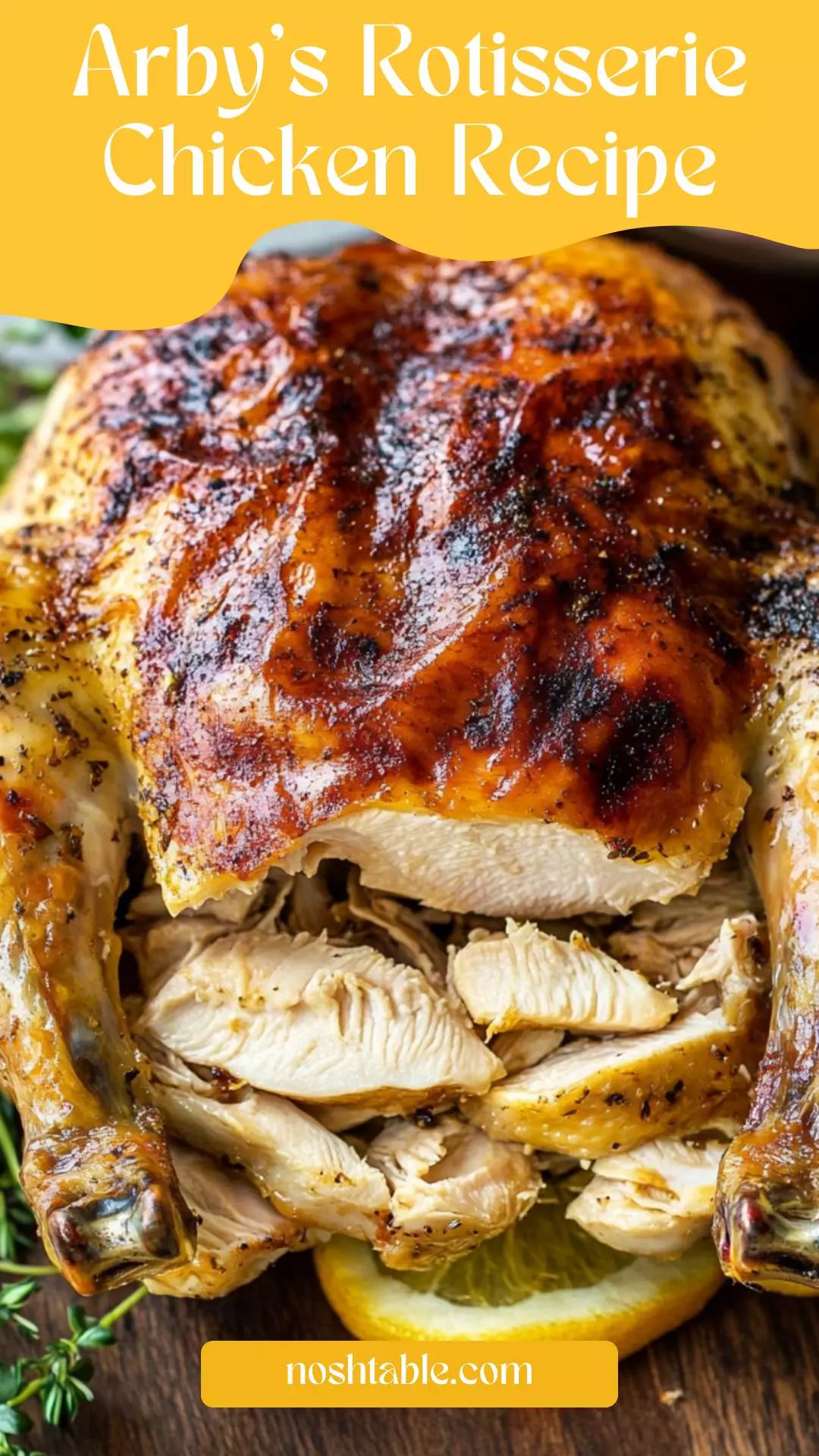 Arby's Rotisserie Chicken Recipe – Nosh Table