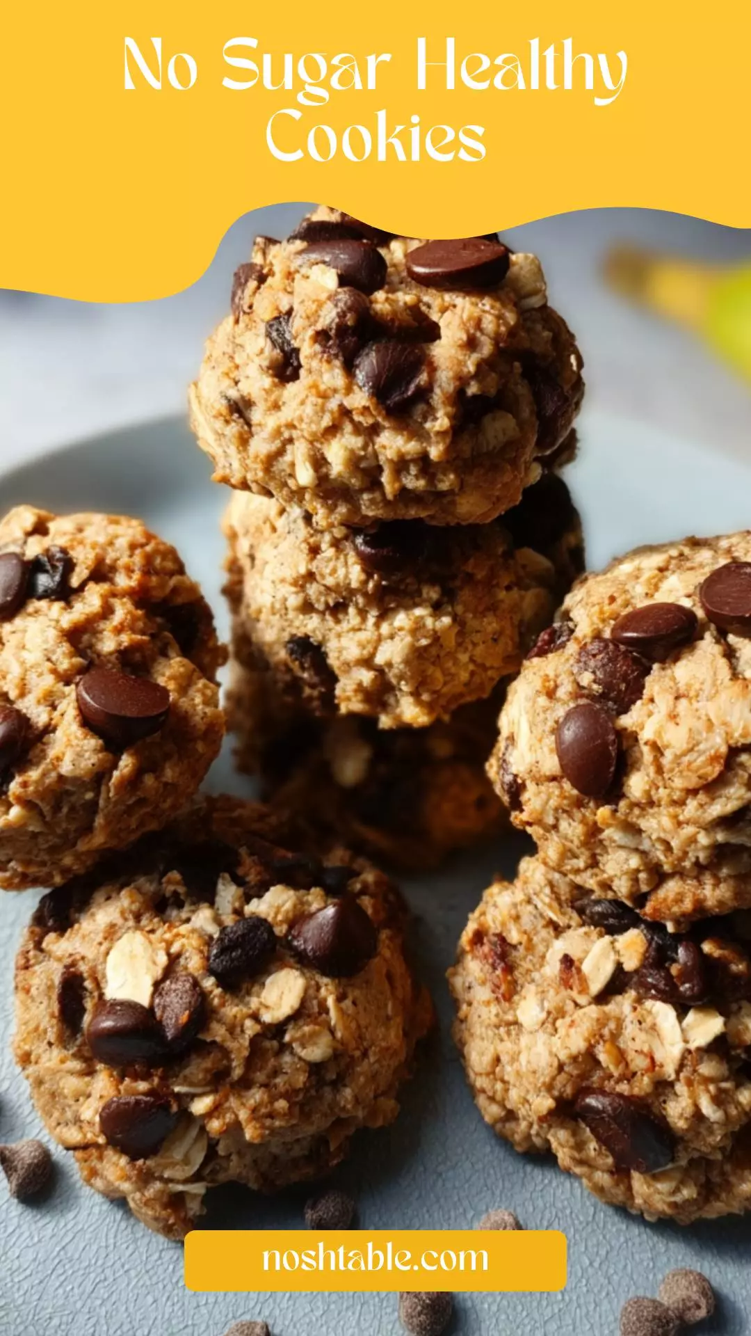 No Sugar Healthy Cookies – Nosh Table