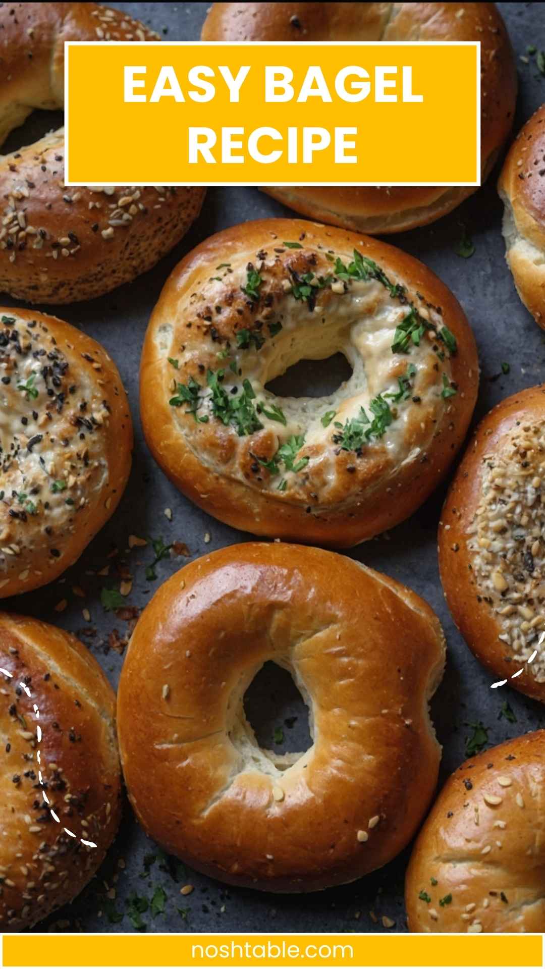 Easy Bagel Recipe - Nosh Table