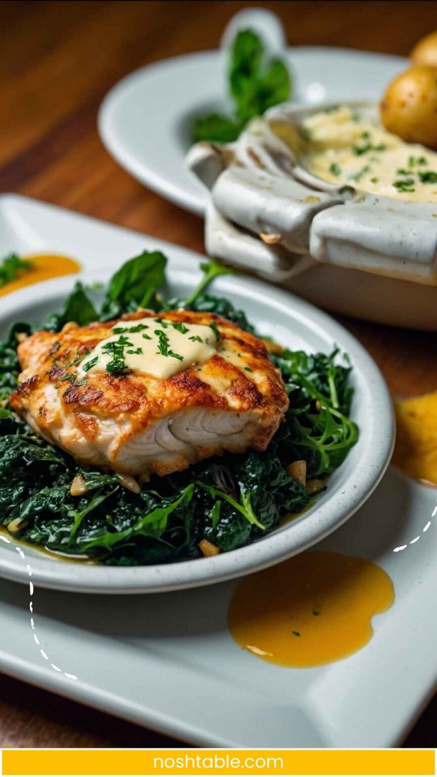 Fish Florentine Recipe - Nosh Table